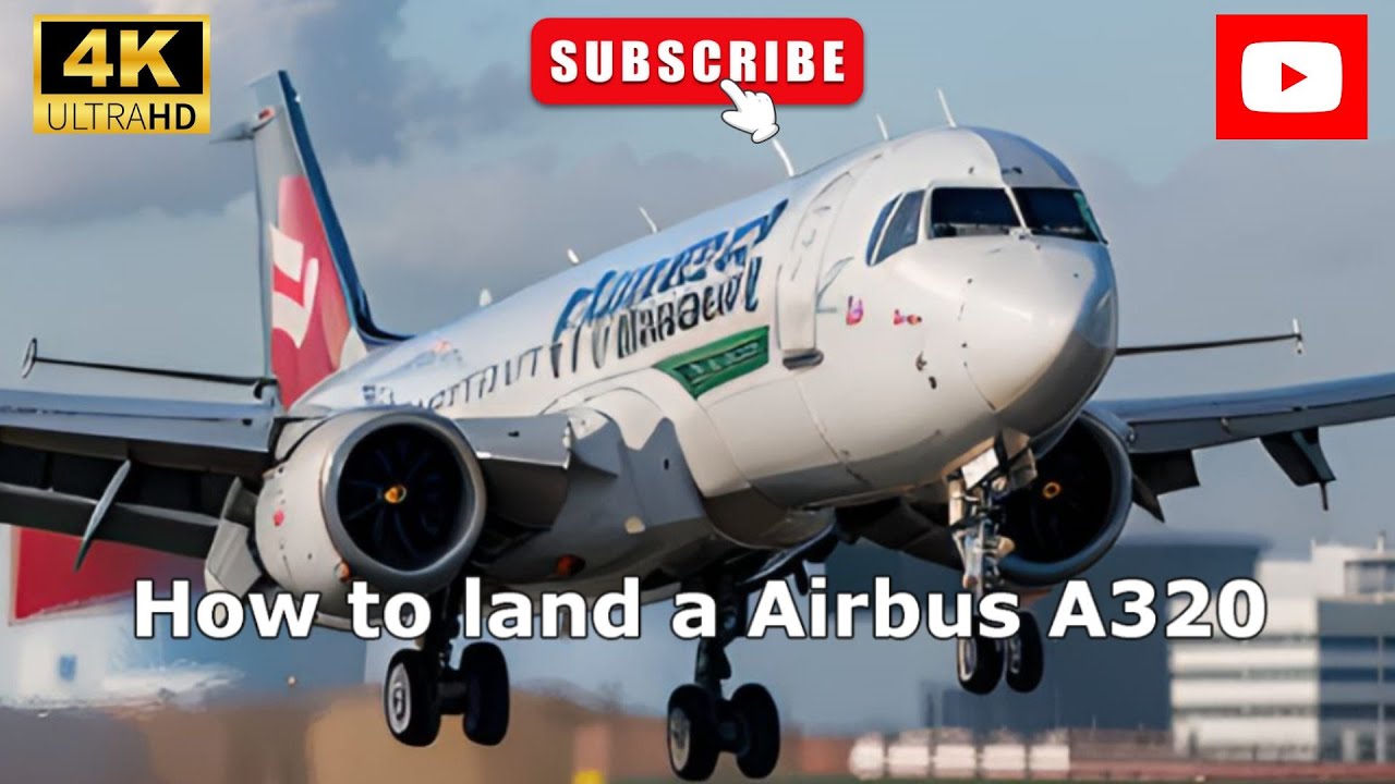 How to land an Airbus a320 msfs2020 realistic - YouTube