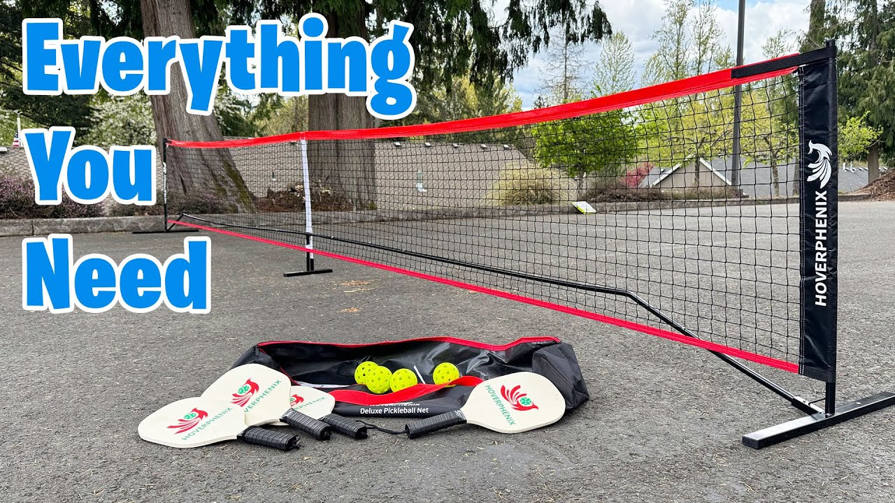What's Inside & How To Assemble Pickleball Net Set - YouTube