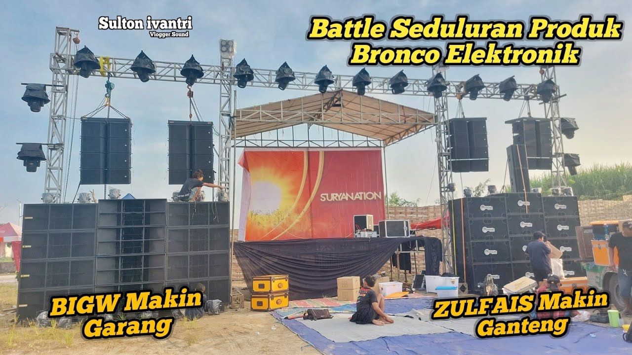 Begini Tampilan BIGW feat ZULFAIS ,Siap Cek Sound di Mojokerto Dulurr ...
