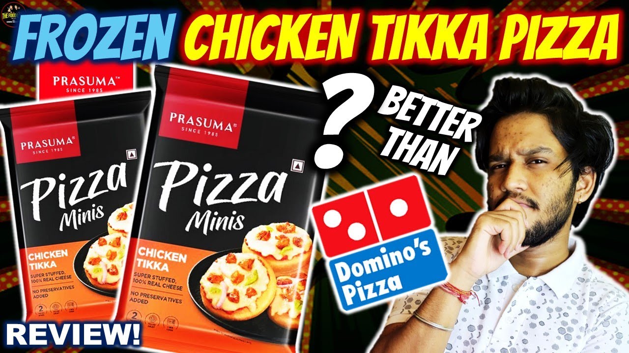 PRASUMA Frozen Pizza Better than DOMINOS Pizza? Prasuma Pizza Minis ...