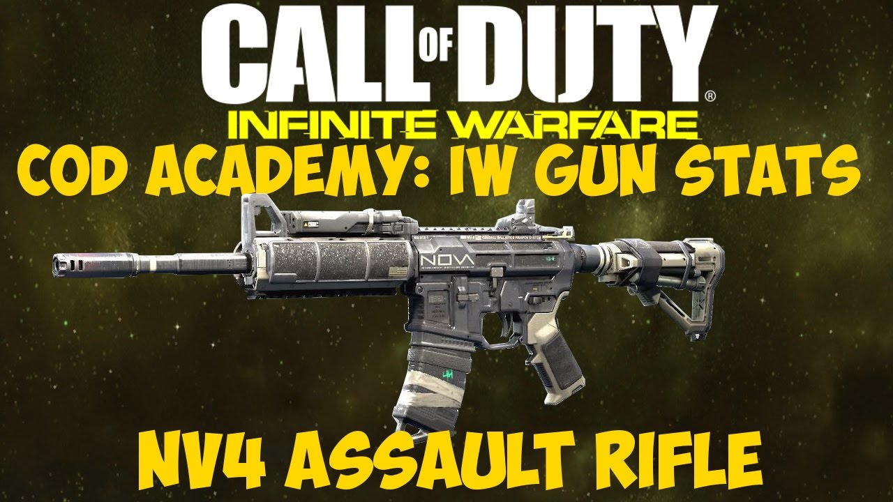 CoD Academy: IW Gun Stats Guide NV4 Assault Rifle - YouTube