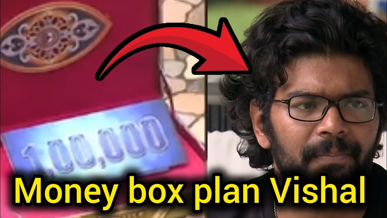 Panapetti vj Vishal bigg Boss season 8 tamil money box task 🤑 💰 - YouTube