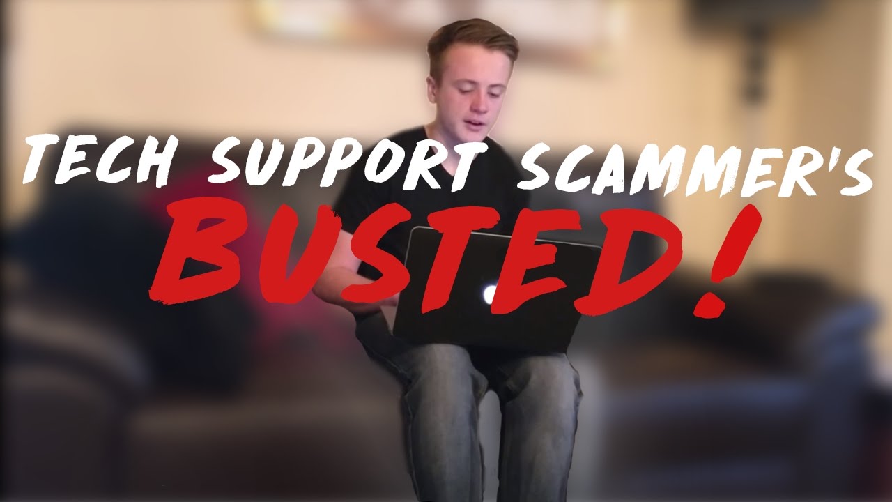 Tech Support Scammers BUSTED! - YouTube