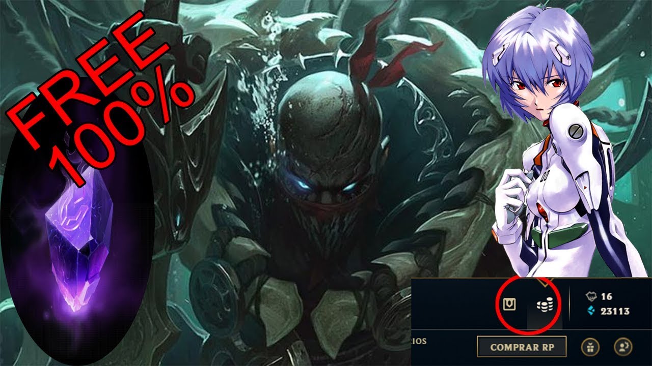 Como obtener al campeon nuevo Pike League of legends (lol) (sorpresa y ...