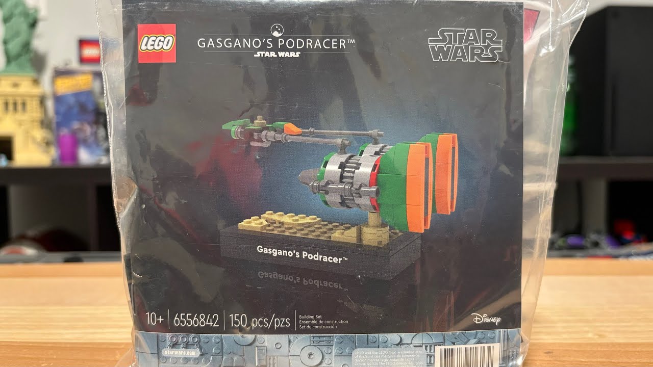Review of the 6556842 Lego Star Wars Gasgano’s Podracer (2024) - YouTube