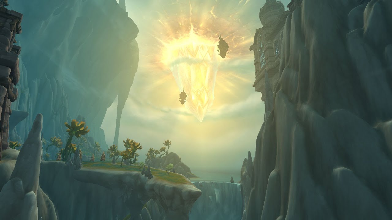 WoW TWW Beta Hallowfall Flythrough - YouTube