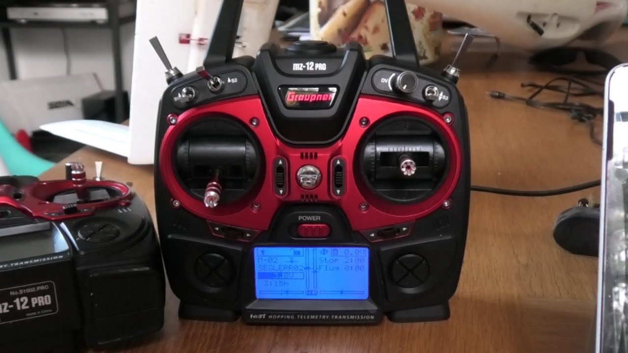 Graupner MZ 12 Pro, Update durchführen, Modelle speichern und ...