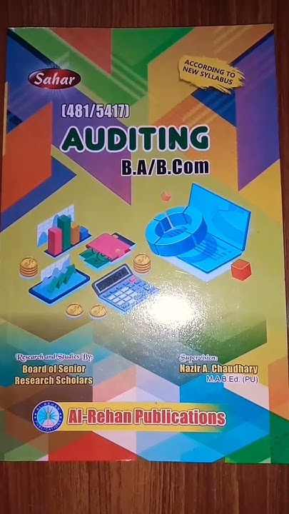AUDITING 481/5417 BA .B.CM SAHAR - YouTube