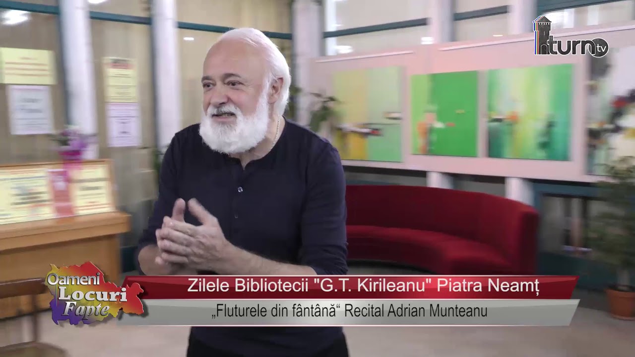 Fluturele din fântână - Recital Adrian Munteanu - YouTube
