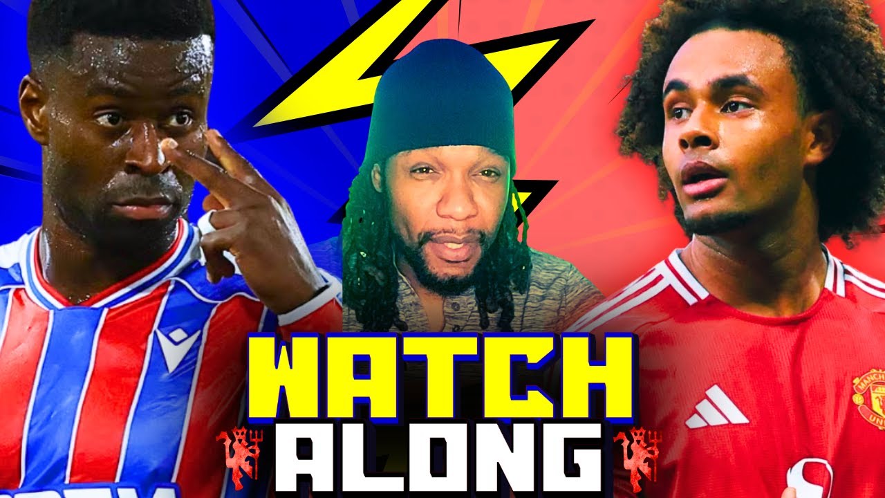 Man United VS Crystal Palace LIVE PREMIER LEAGUE Watch Along |AMORIM on ...
