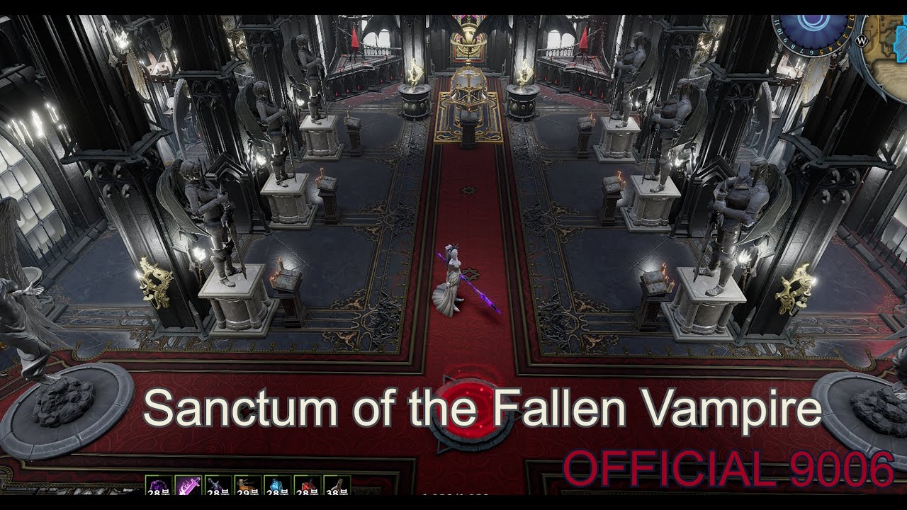 브이라이징 PVE 어둠을 등진 뱀파이어 성채, V Rising Castle Tour Sanctum of the Fallen ...
