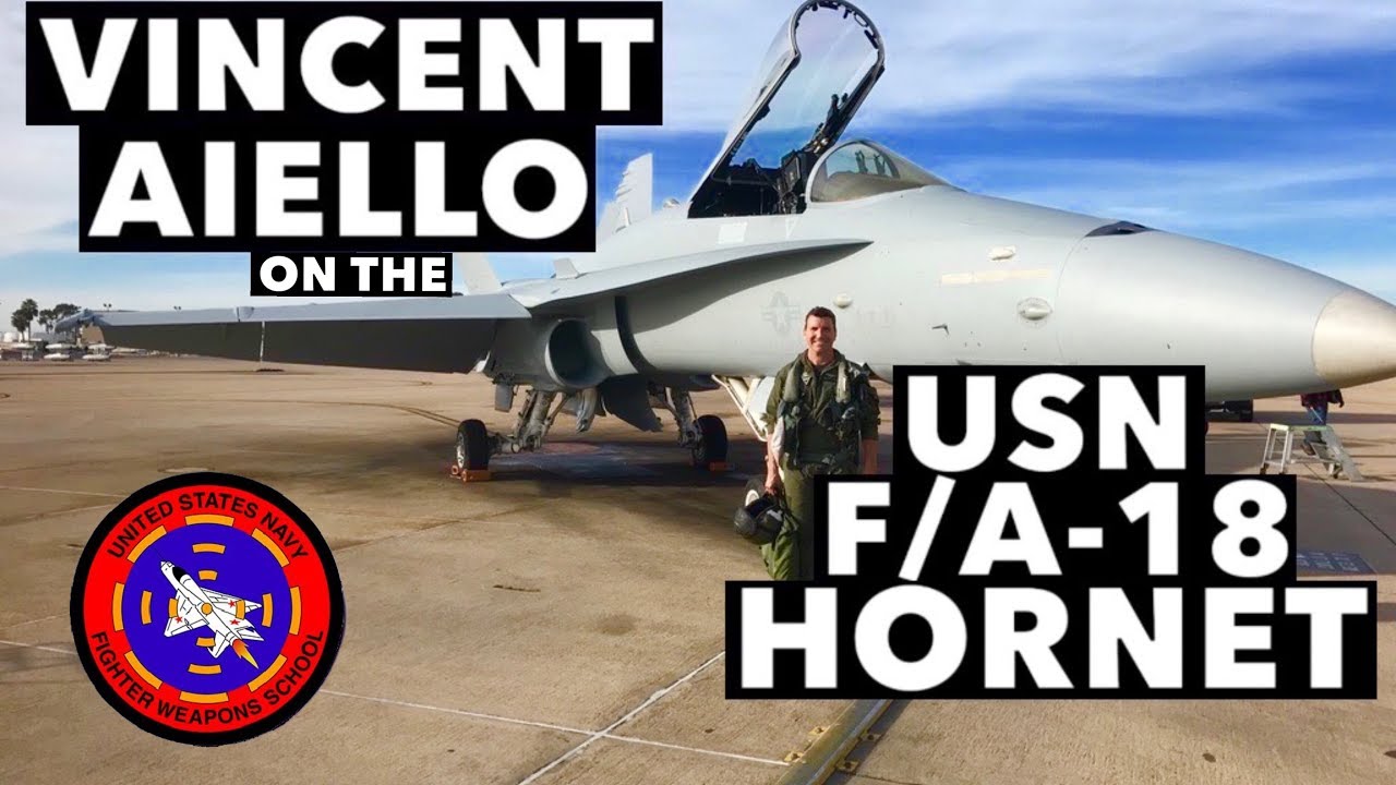 Interview with Vincent Aiello on the USN F/A-18 Hornet - YouTube