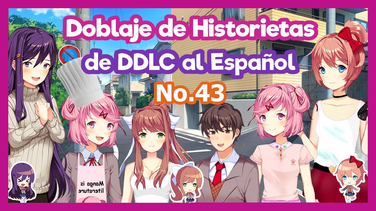 Doblaje de Historietas de DDLC No.43-Doki Doki Literature Club - YouTube