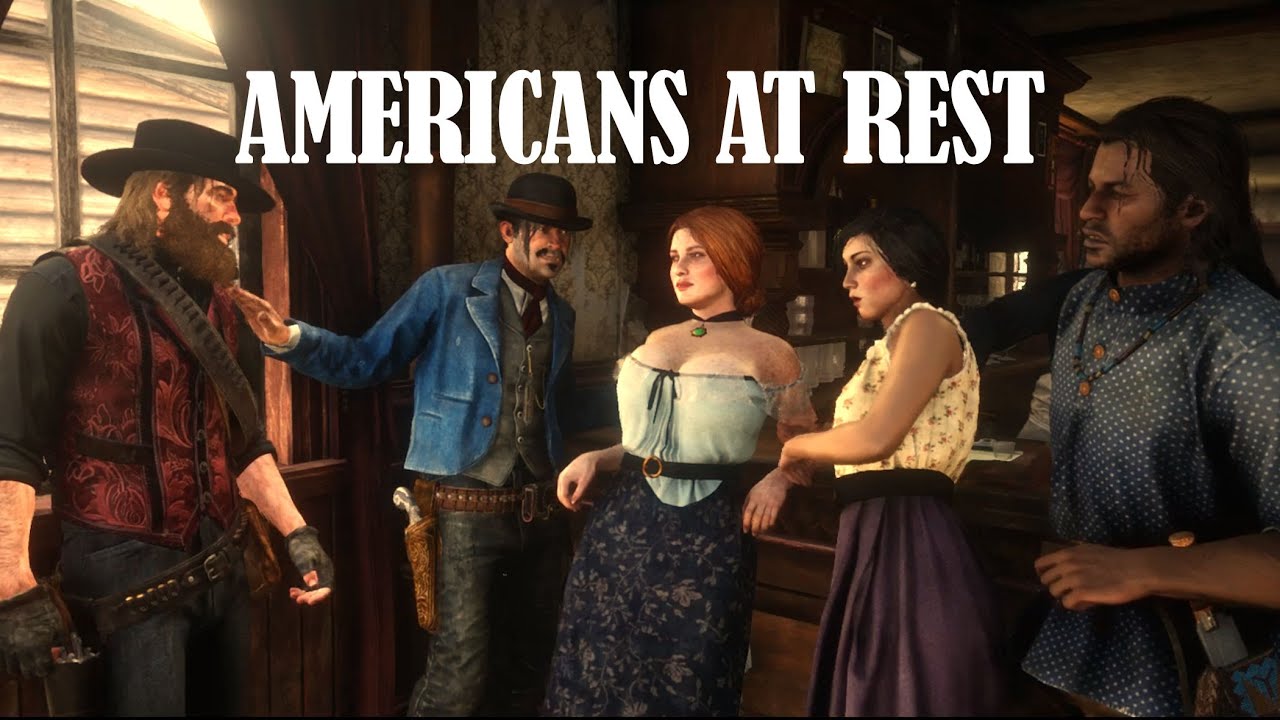 Americans at Rest - Full Playthrough (chapter 2) Red Dead Redemption 2 ...