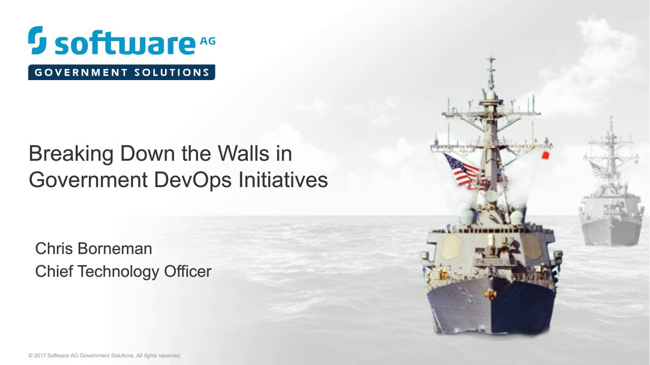 i360Gov Webinar - Breaking Down the Walls in Government DevOps Initiatives - YouTube
