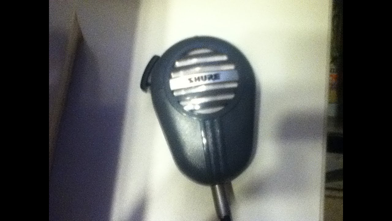 Shure 404C Handheld Microphone - YouTube