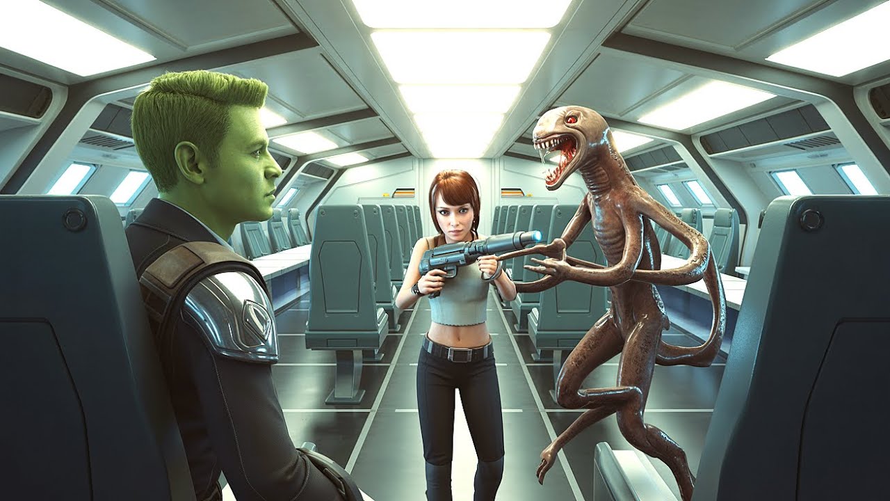 Alien Raiders Boarded the Ship — But the Human Woman’s Calm Defiance ...