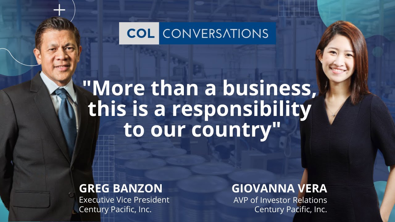 COL Conversations with CNPF feat. Greg Banzon and Giovanna Vera - YouTube