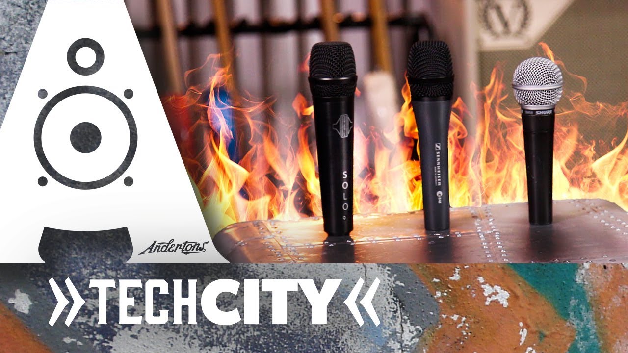 The Best Dynamic Live Mics for Under £100 - Shure SM58, Sennheiser E845 ...