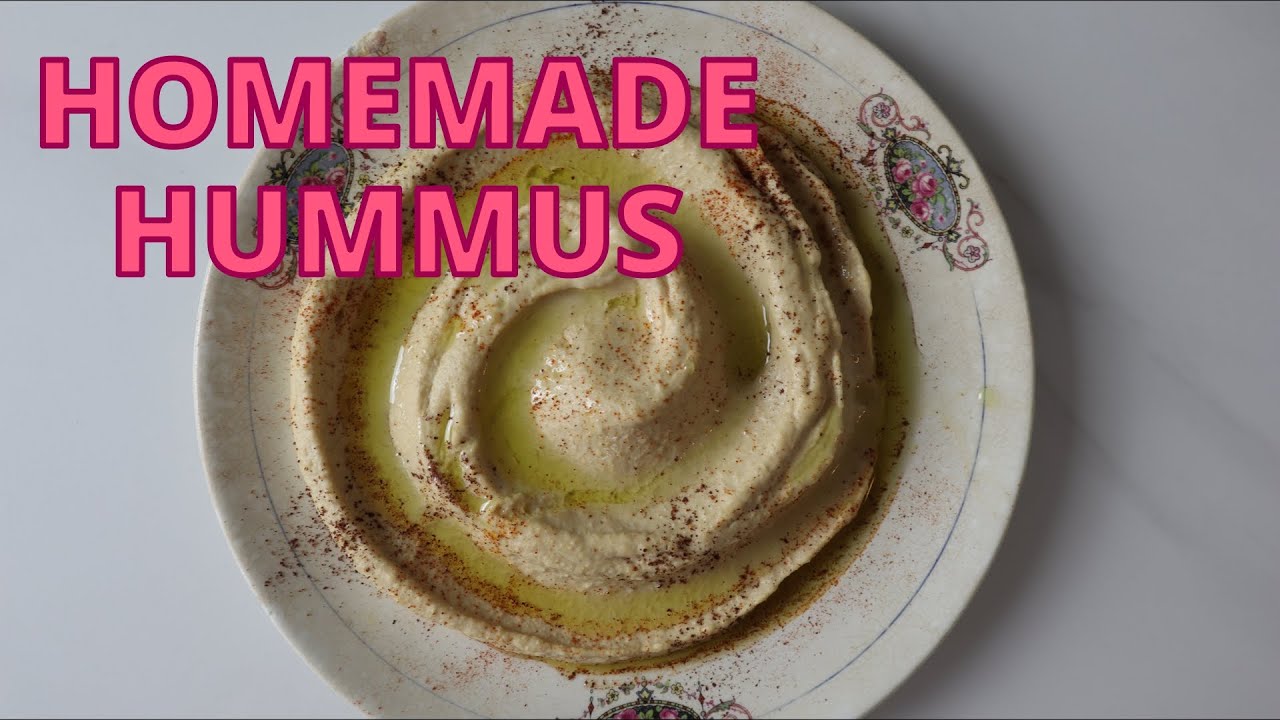 HUMMUS Recipe! The Creamiest Homemade Hummus! - YouTube