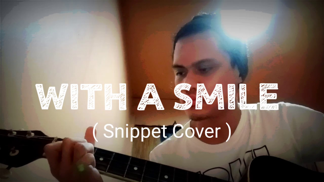 With a smile - Eraserheads ( Snippet Cover ) with Guitar Chords - YouTube