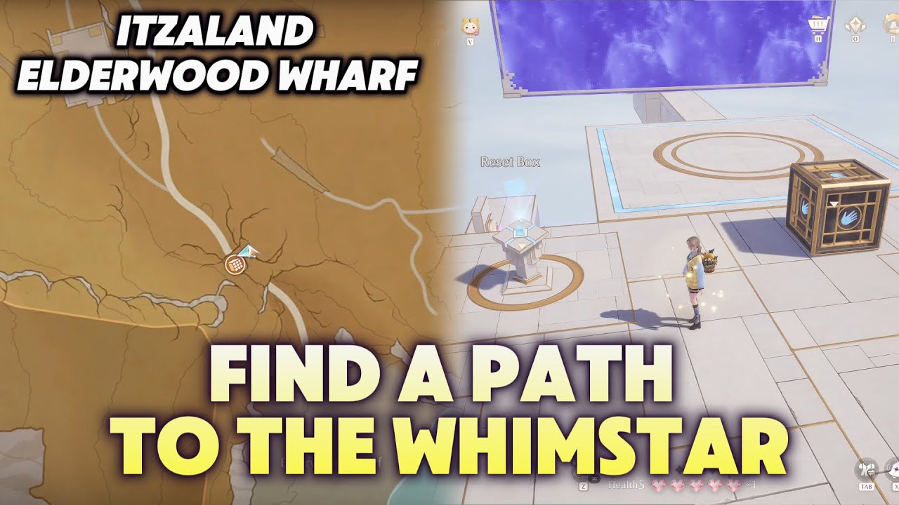 Find a path to the Whimstar | Elderwood Wharf | Infinity Nikki - YouTube