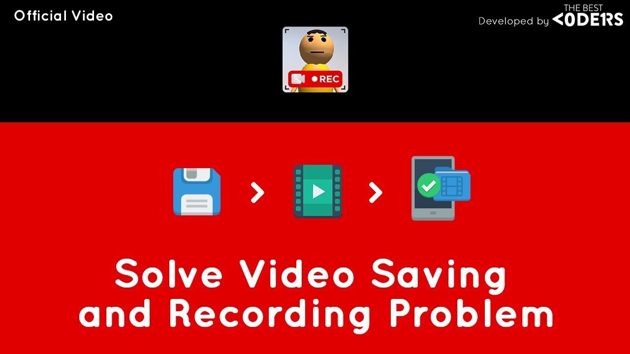 Solve Video Saving and Recording Problem - YouTube