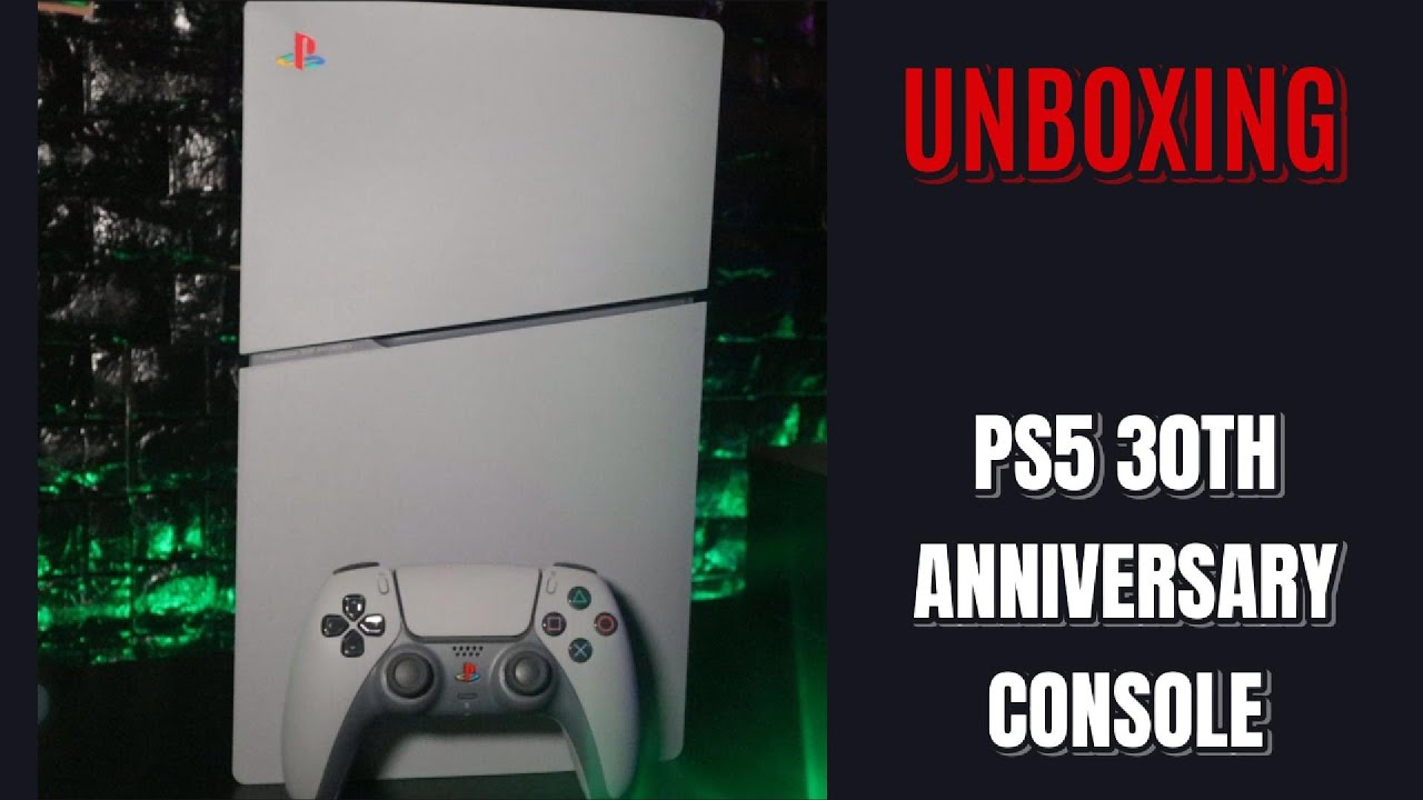 Unboxing PS5 30th Anniversary1 - YouTube