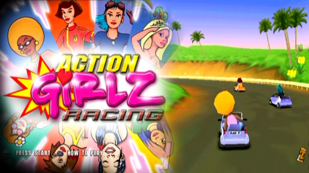 Action Girlz Racing ... (PS2) Gameplay - YouTube