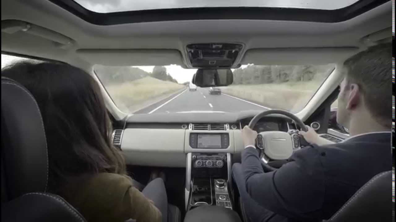 Land Rover invisible see-through trailer - YouTube