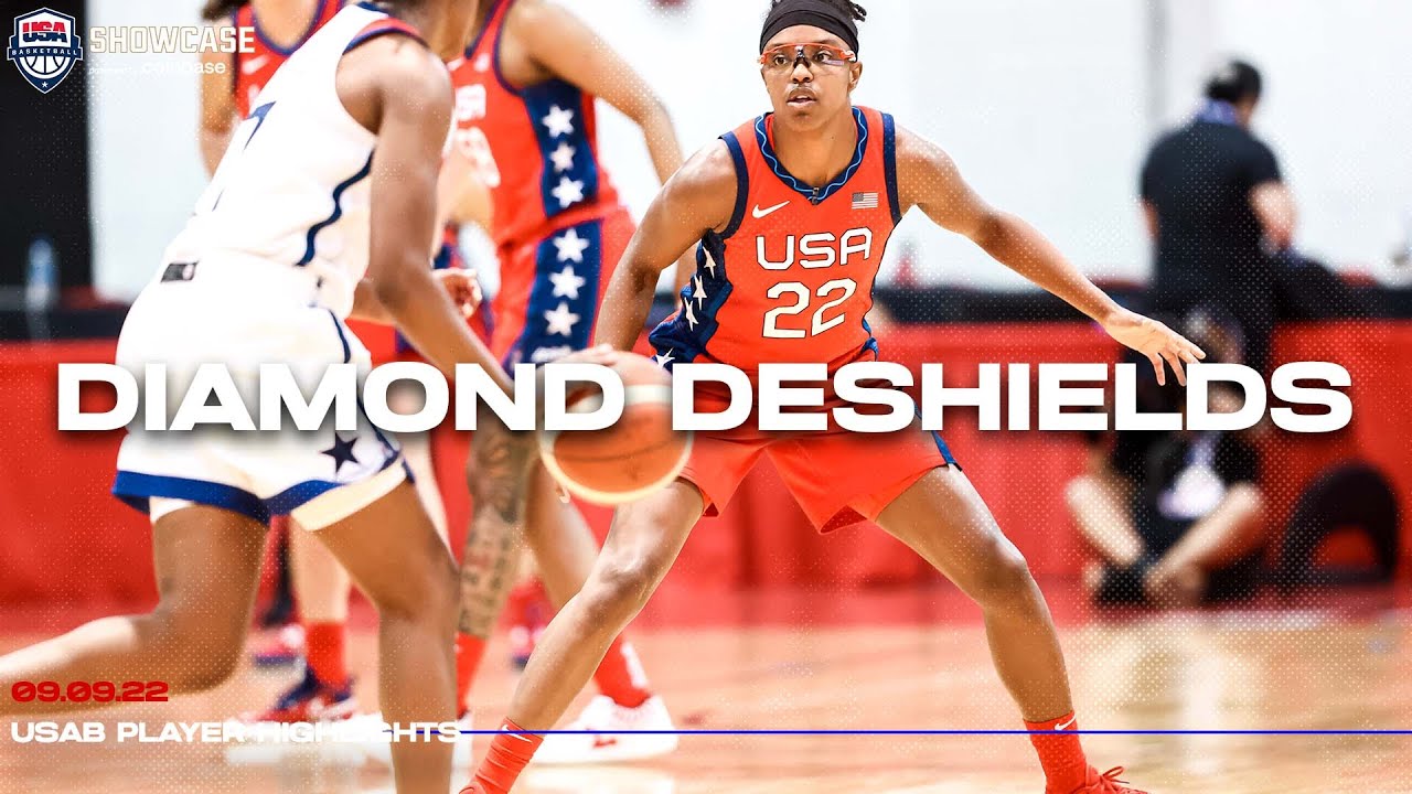 Diamond DeShields back in form with USA // PLAYER HIGHLIGHTS - YouTube