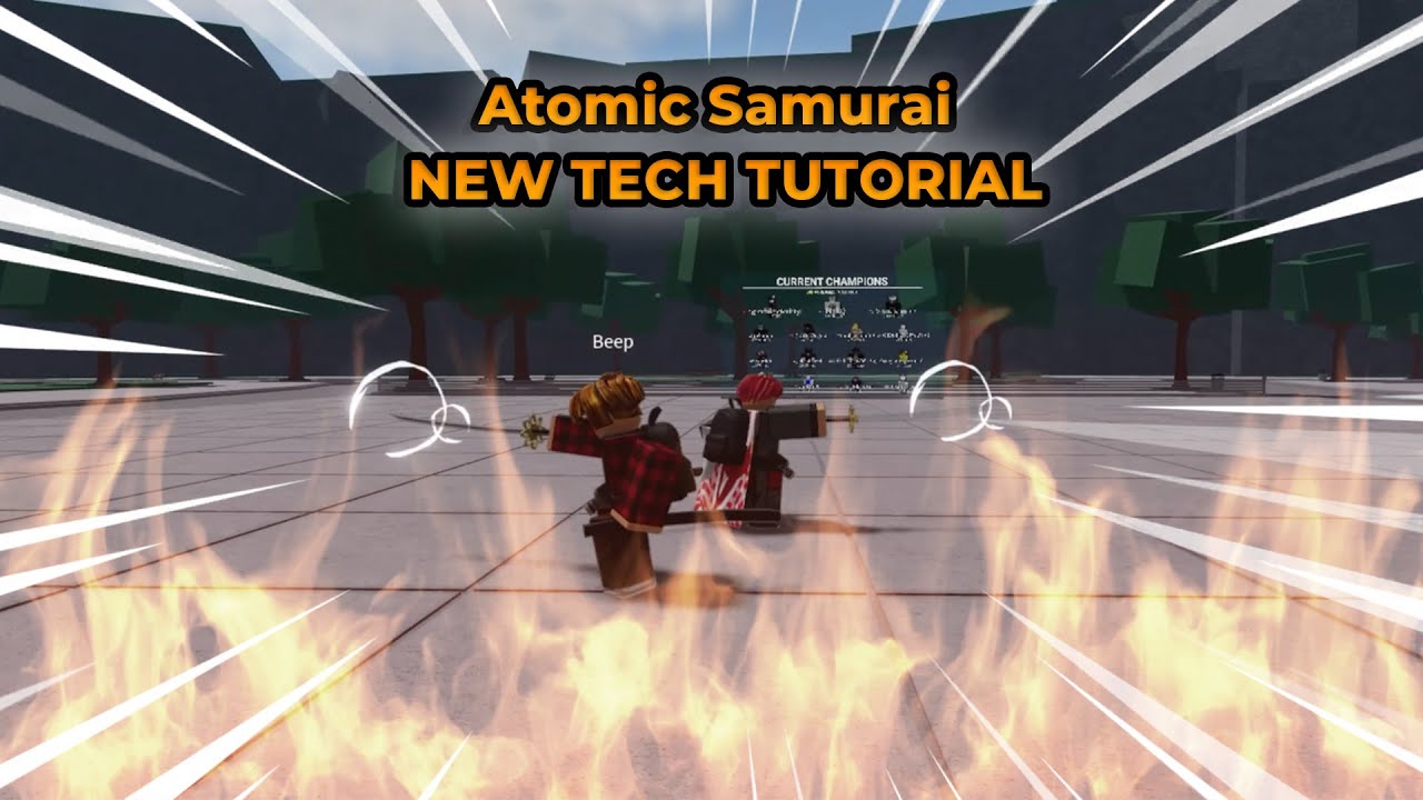 JJr10’s Atomic Samurai Tutorial Tech! (The Strongest Battlegrounds) - YouTube