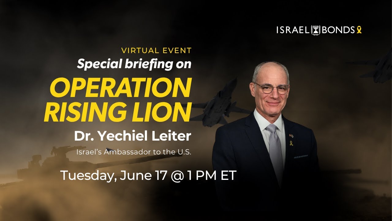 Special Briefing with Dr. Yechiel Leiter, Israel's Ambassador to the U ...