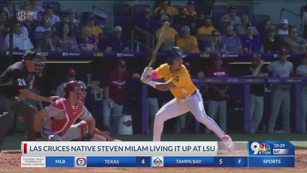 Las Cruces native Steven Milam continues to succeed at LSU - YouTube