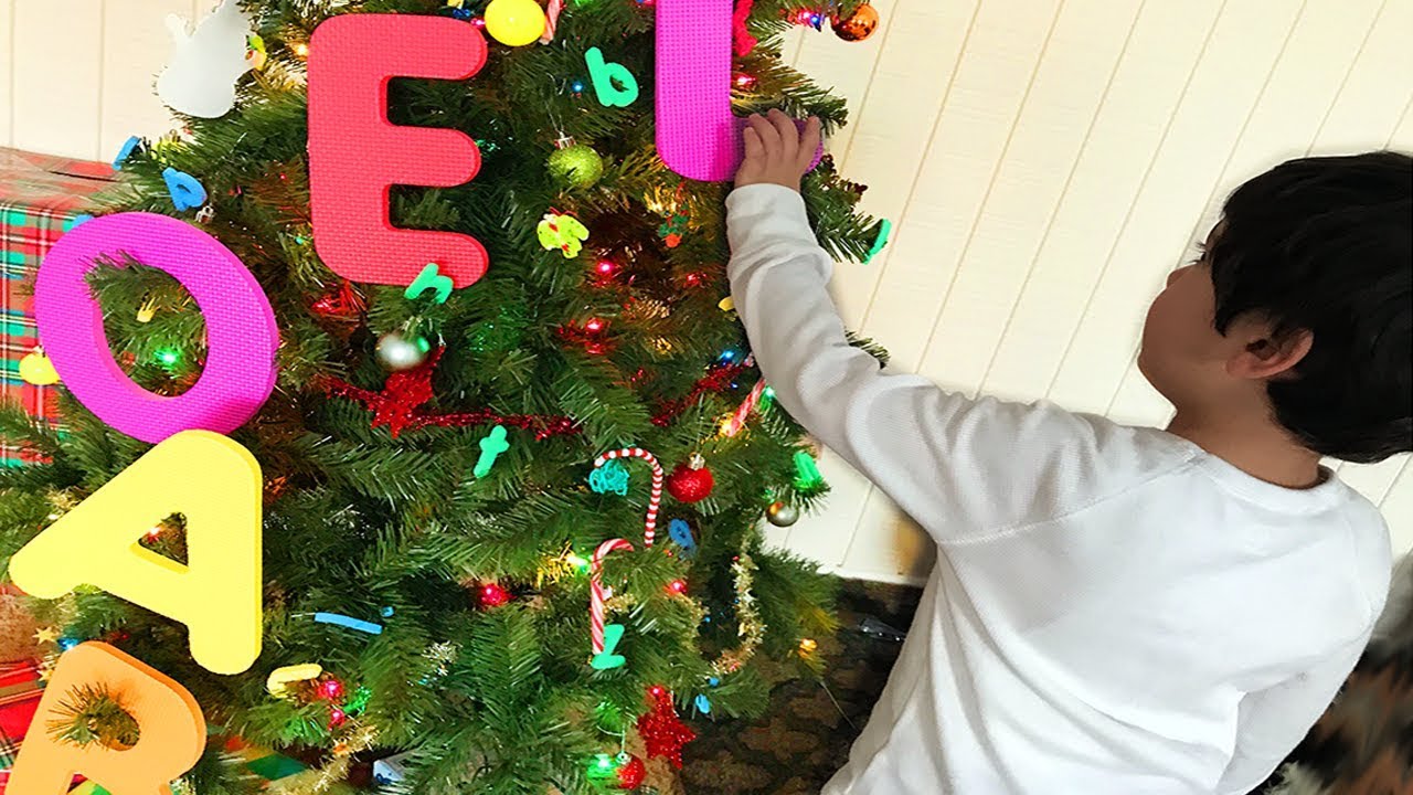 ABCs Christmas Tree, Let's find and collect them all, Let's Play Kids ...