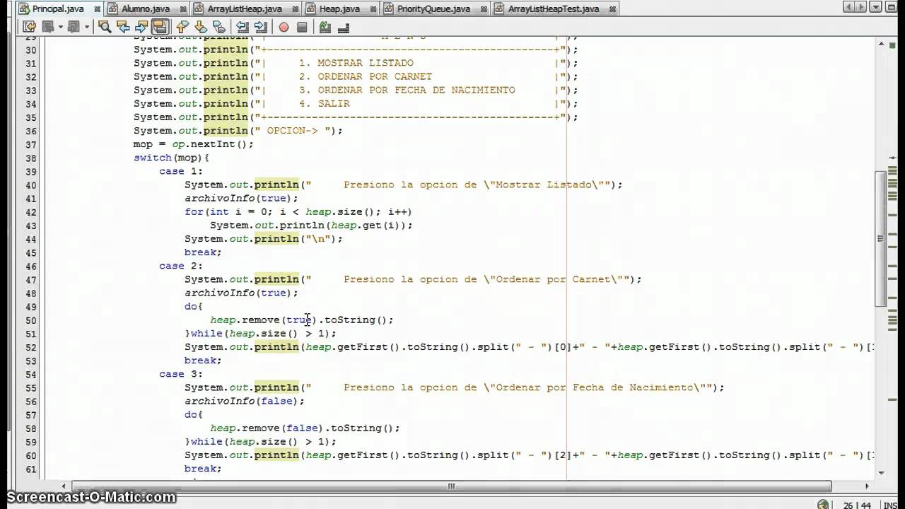 Hoja 7 - Implementacion de PriorityQueue con HEap - YouTube Hoja 7 - Implementacion de PriorityQueue con HEap - YouTube