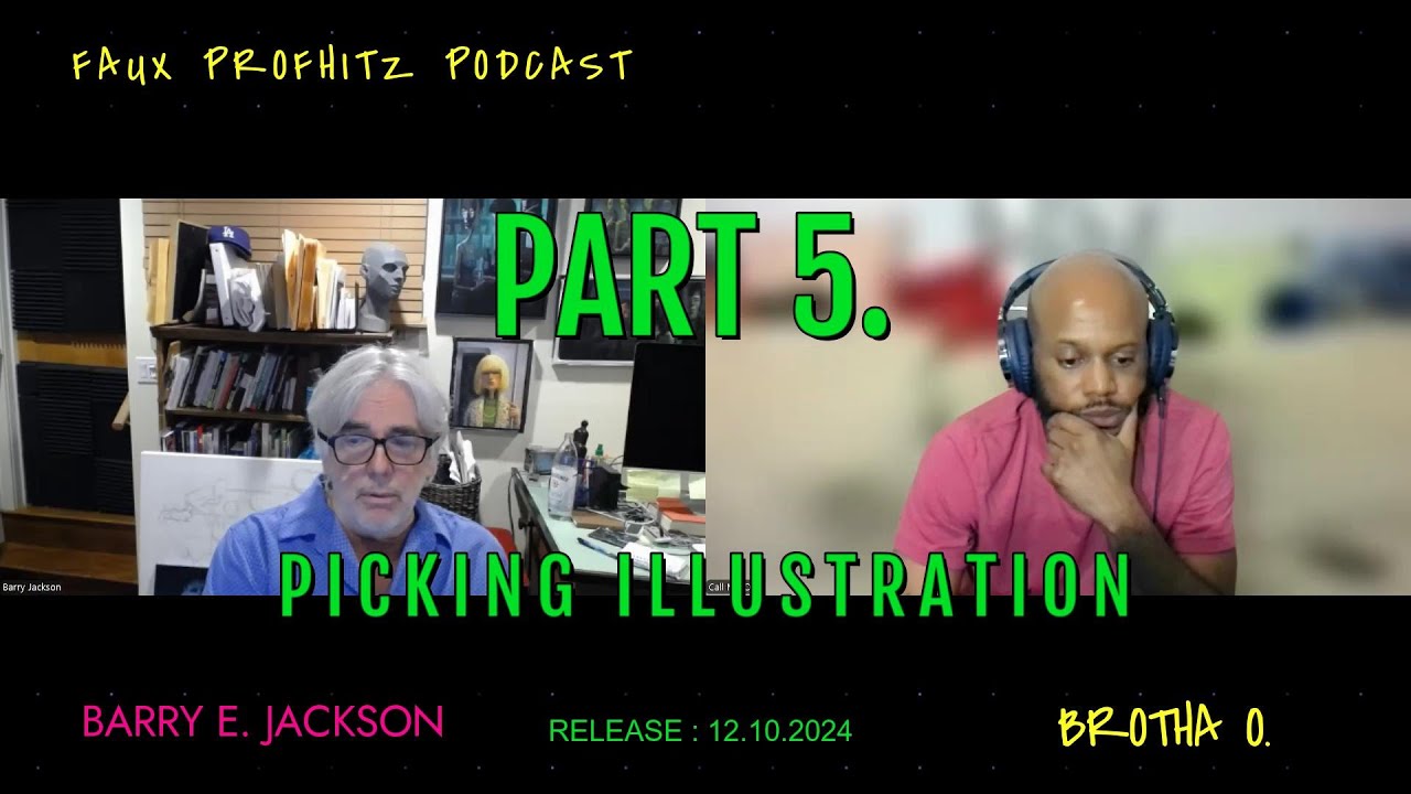BARRY E. JACKSON PART 5. PICKING ILLUSTRATION - YouTube