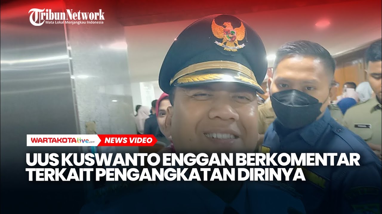 Uus Kuswanto Enggan Berkomentar Usai Dilantik sebagai Wali Kota Jakarta ...