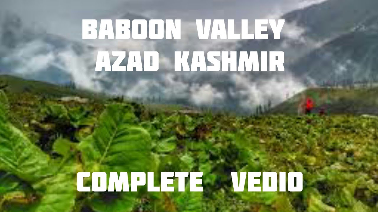 Baboon valley Azad Kashmir | Pakistan's Natural Beauty - YouTube
