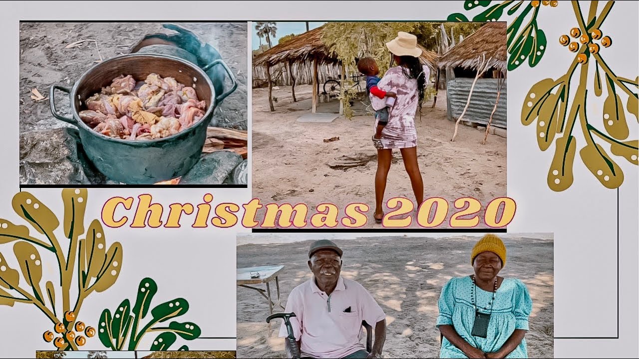 CHRISTMAS 2020 deep in the village in Namibia || reminiscing being home ...