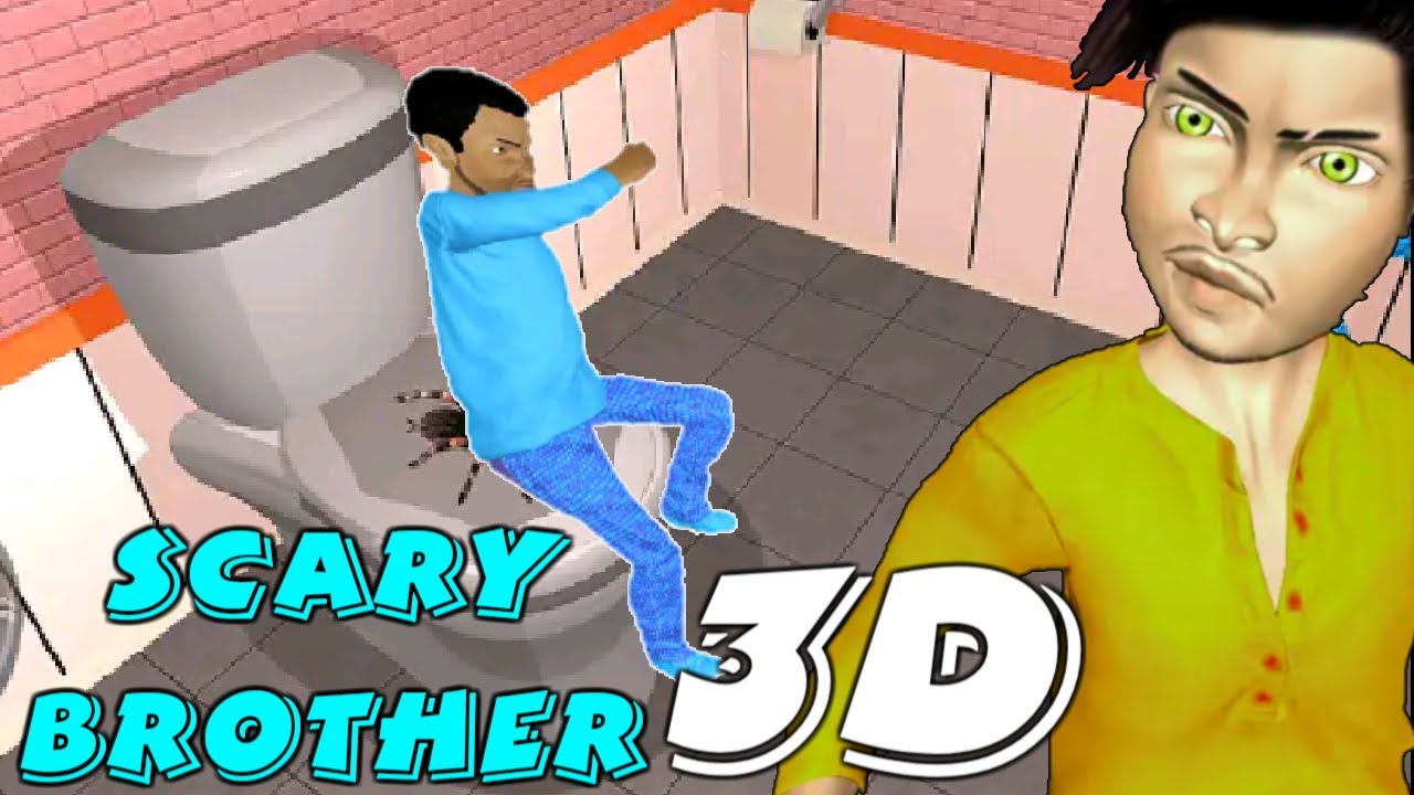 Khatarnak Siblings | Scary Brother 3D - YouTube