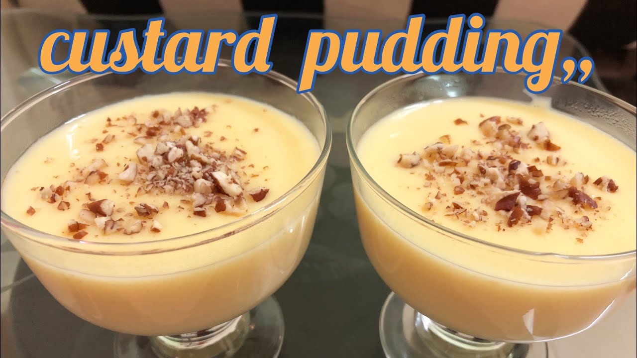 Custard pudding (Muhallabia)🍮 arabic desserts - YouTube