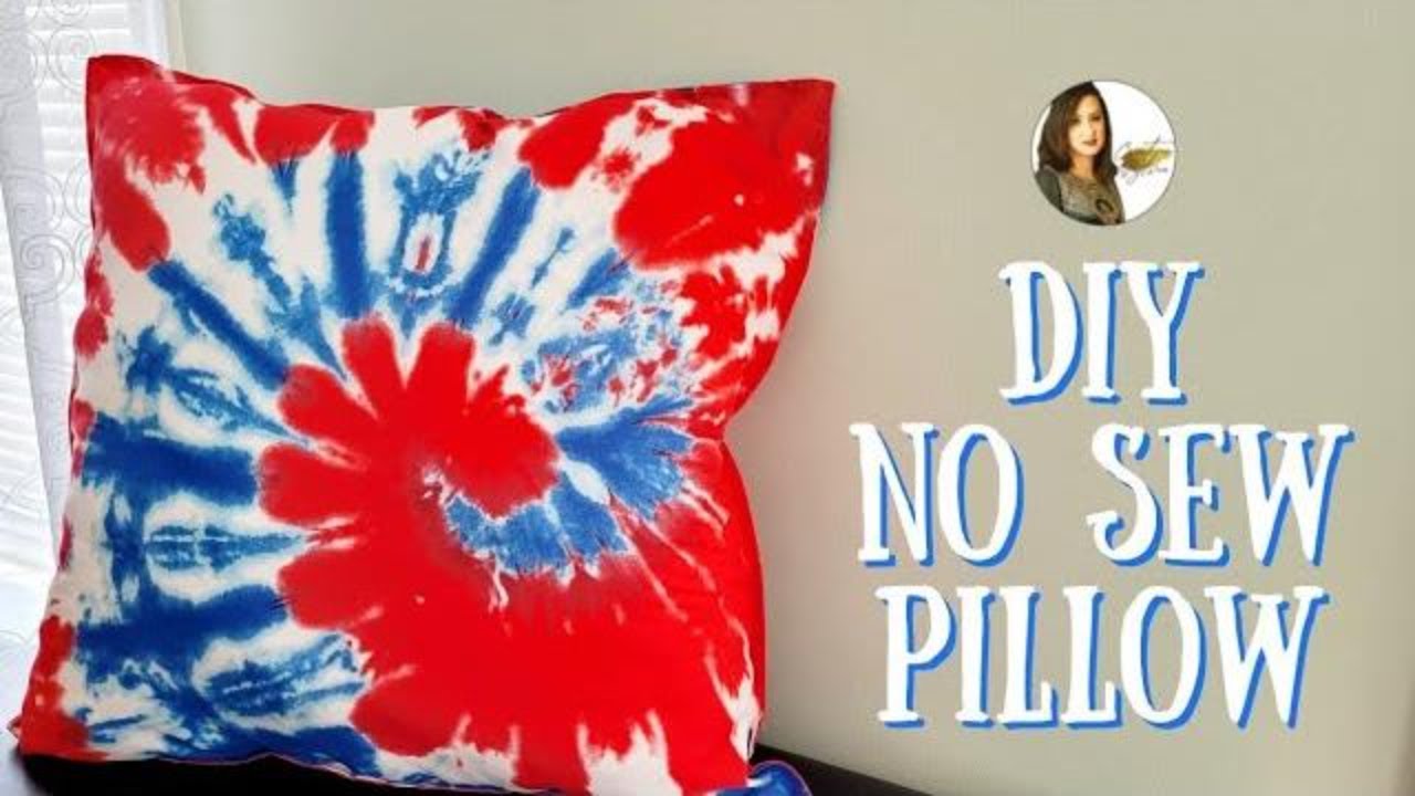 DIY No Sew Pillow | How To Make A No Sew Pillow - YouTube
