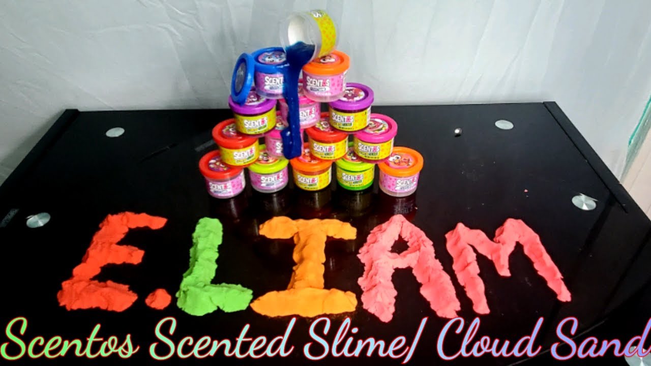 Scentos Sented Cloud Sand/Slime Review - YouTube