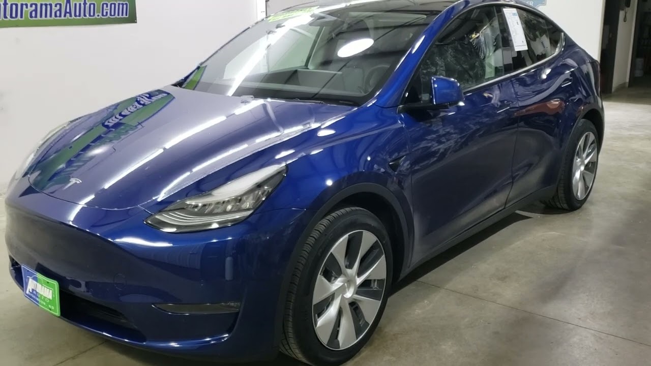 2020 Tesla model Y long range all-wheel drive. 12,000 miles - YouTube