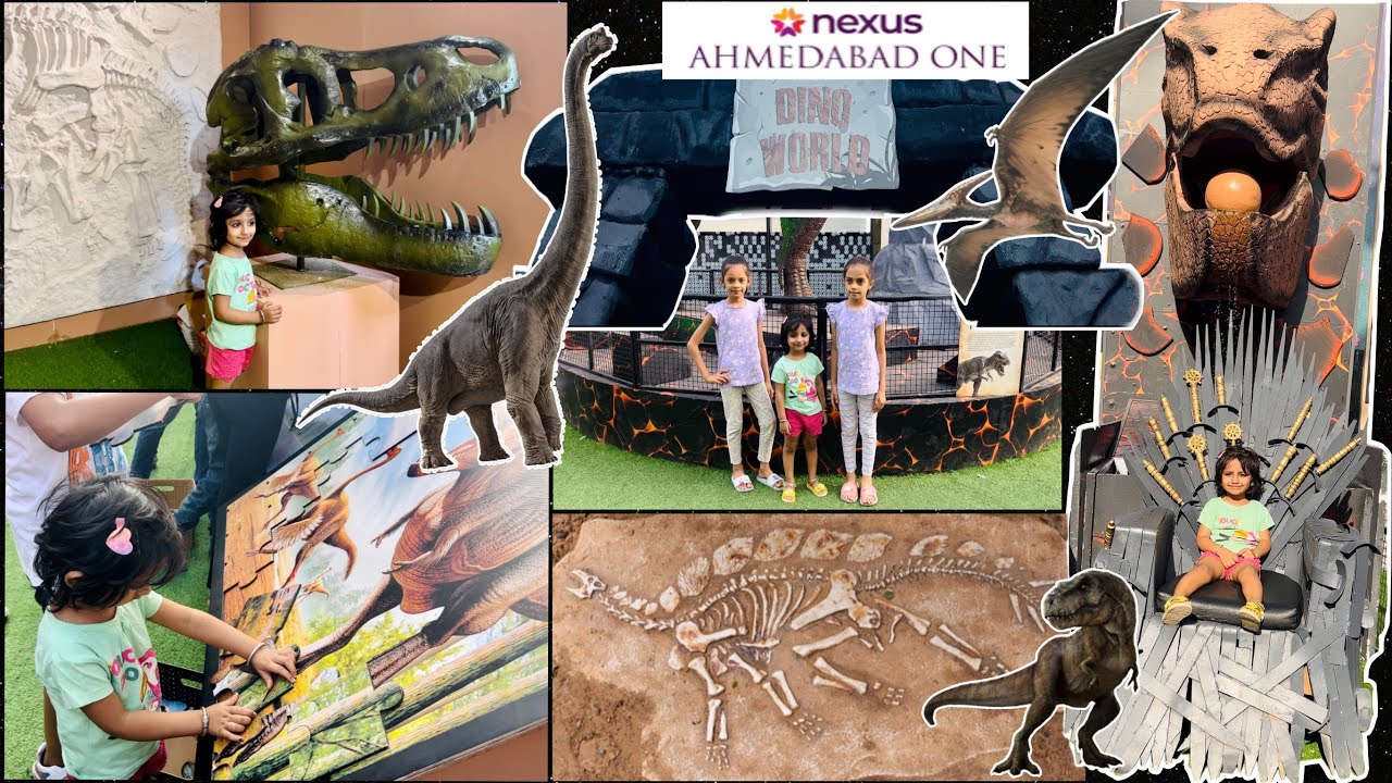 Dino World - Nexus Ahmedabad One #nexusahmedabad - YouTube