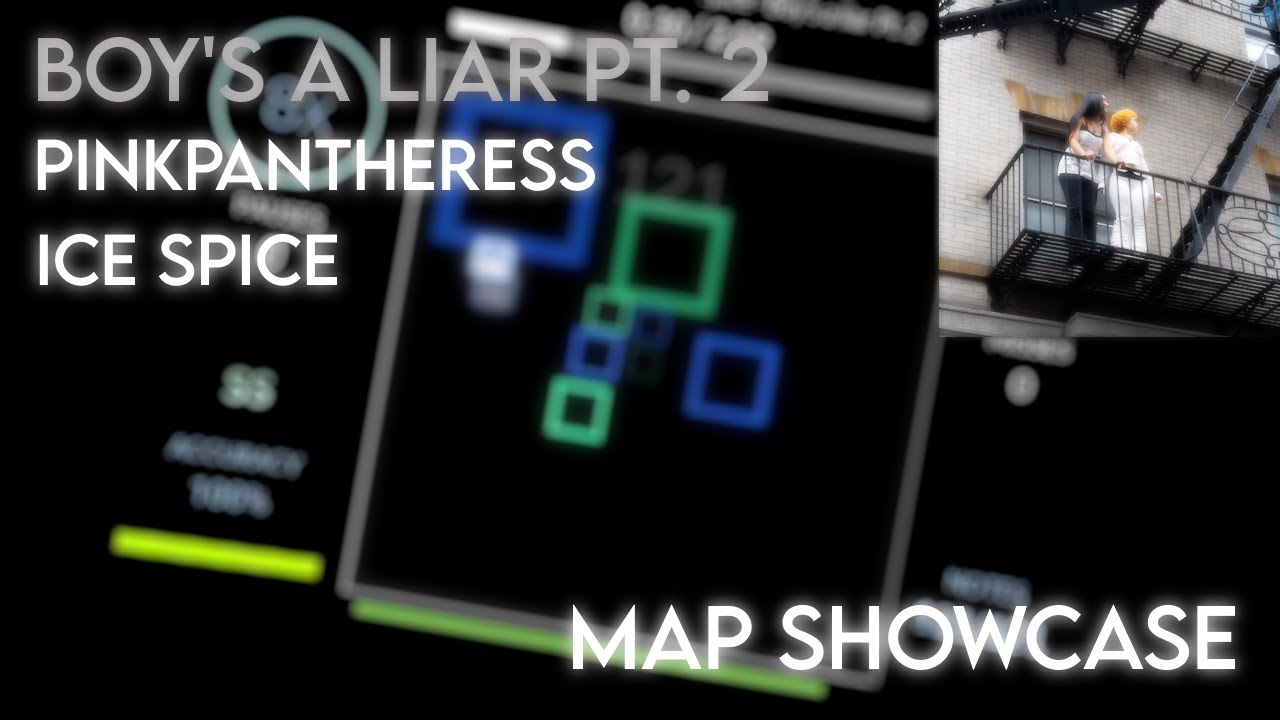 (Rhythia Map Showcase) PinkPantheress & Ice Spice - Boy's a liar Pt. 2 ...