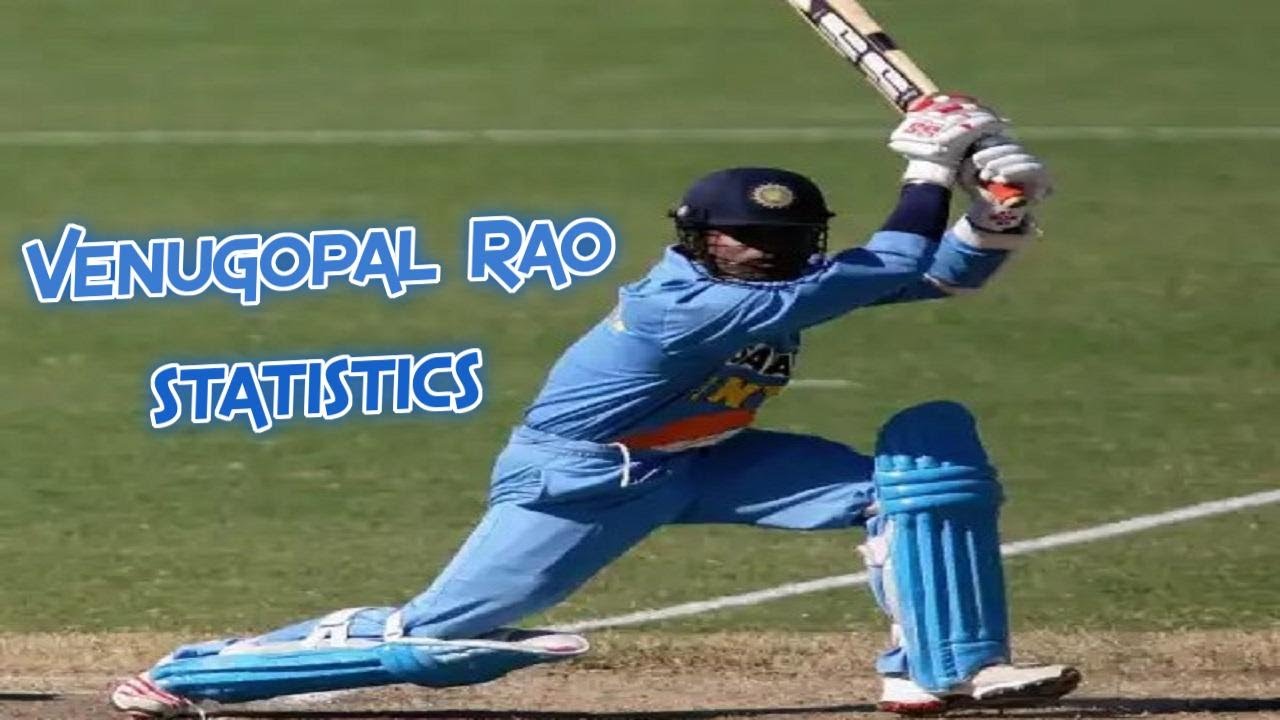 Venugopal Rao Cricket Statistics, Runs, Highest Score, Batting Average ...