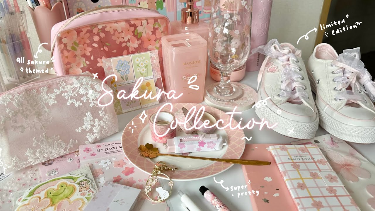 My Cherry Blossom / Sakura Items Collection🌸 - YouTube