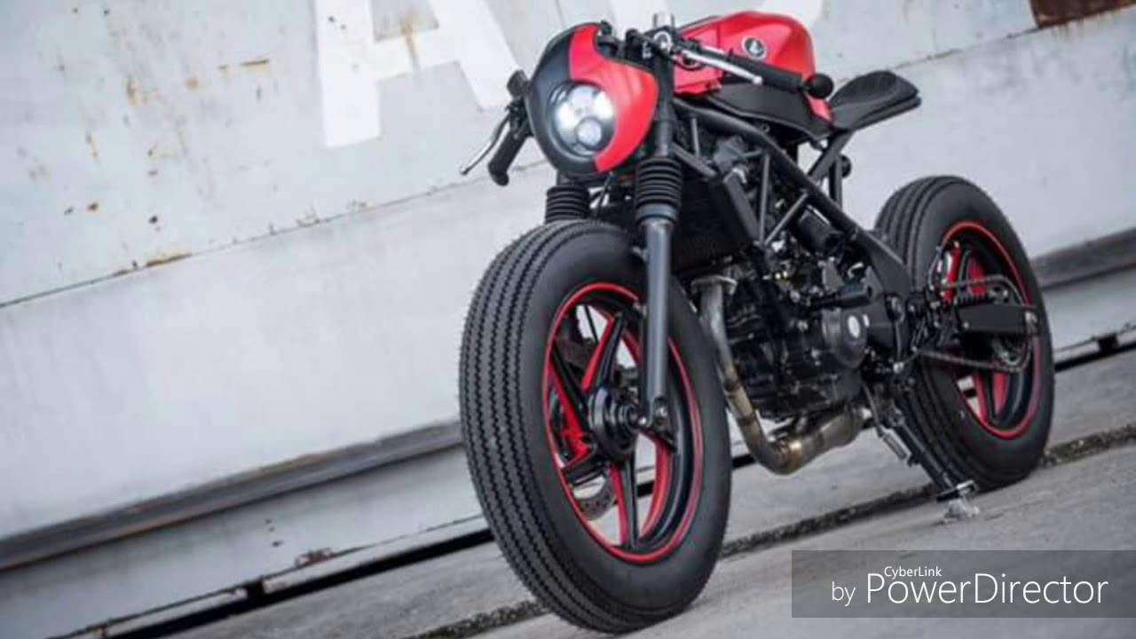 CBR250R Caferacer Custom Bike BY K-SPEED - YouTube